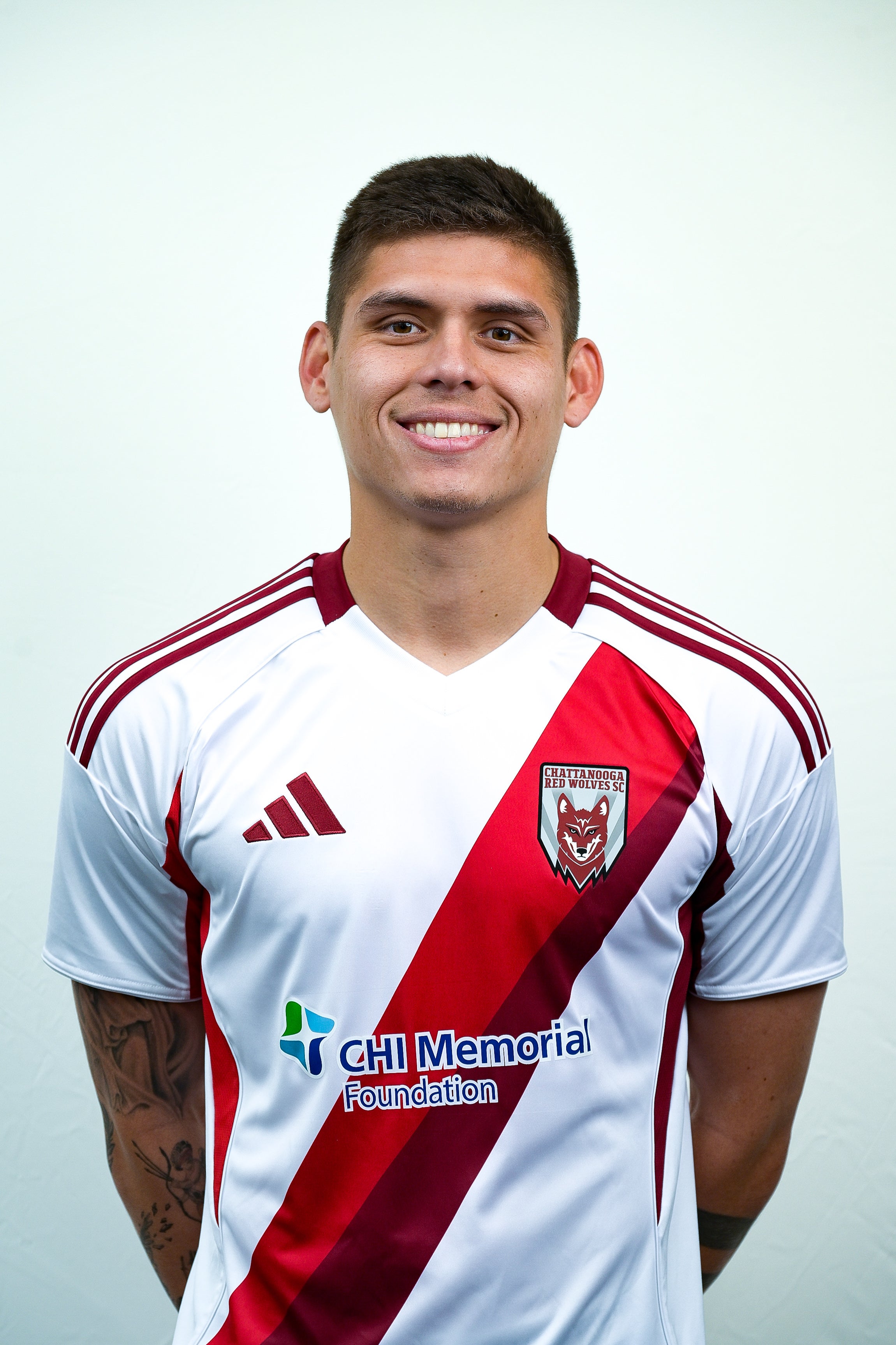 2025 Away Jersey (White) | Chattanooga Red Wolves Soccer Club